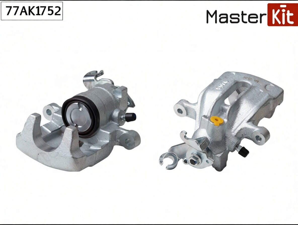 Суппорт тормозной задний левый Volvo S40 I (644) 1995-2004 77AK1752 MasterKit арт. 77AK1752