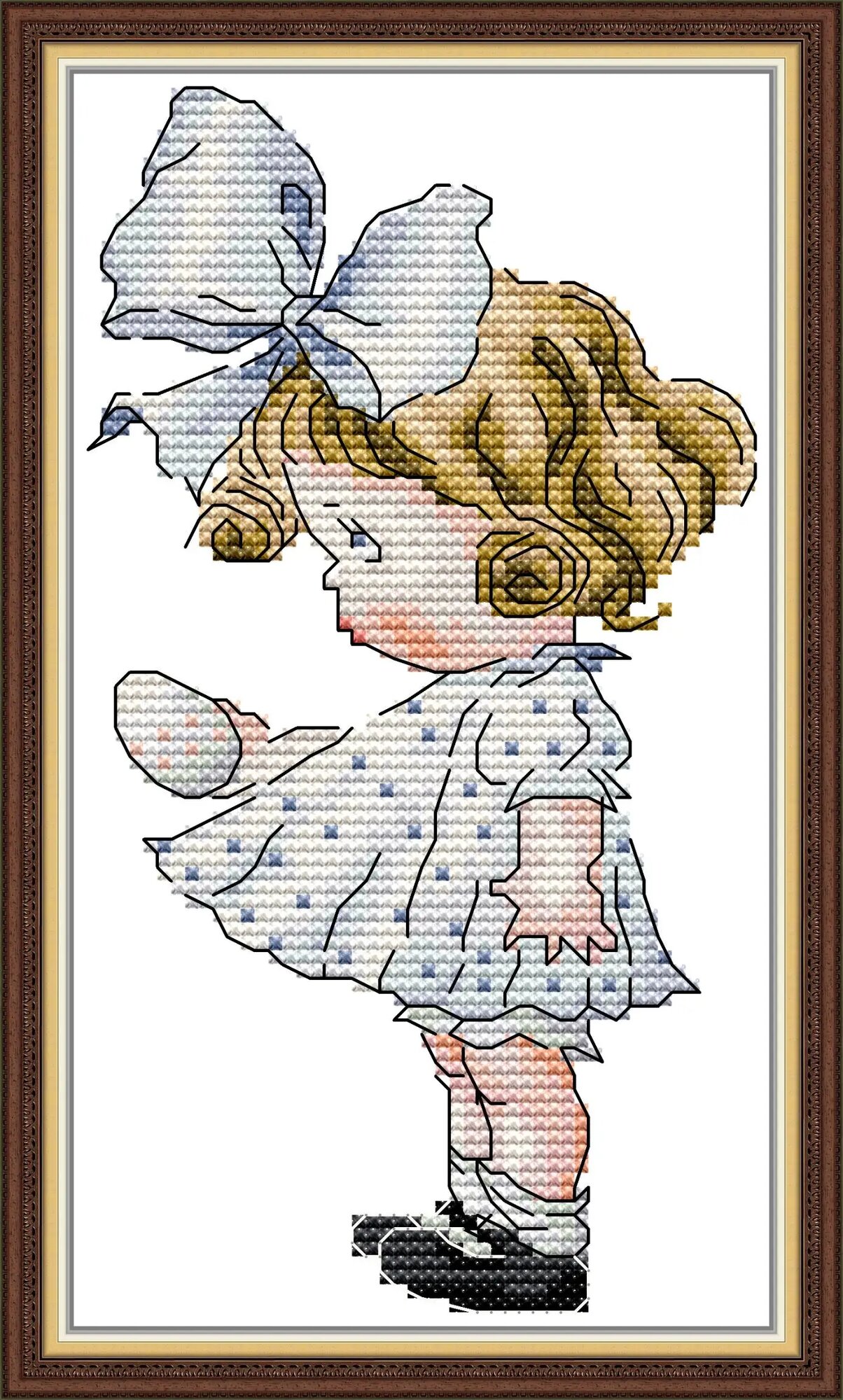 Joy Sunday набор для вышивки крестиком "Цветочный отправка" RA561, 14CT counted product