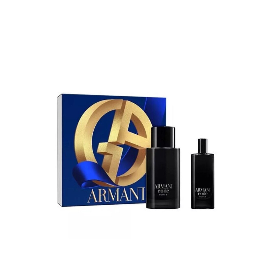 Giorgio Armani Armani Code Parfum set 125мл + 15мл духи мужские, древесные, фужерные