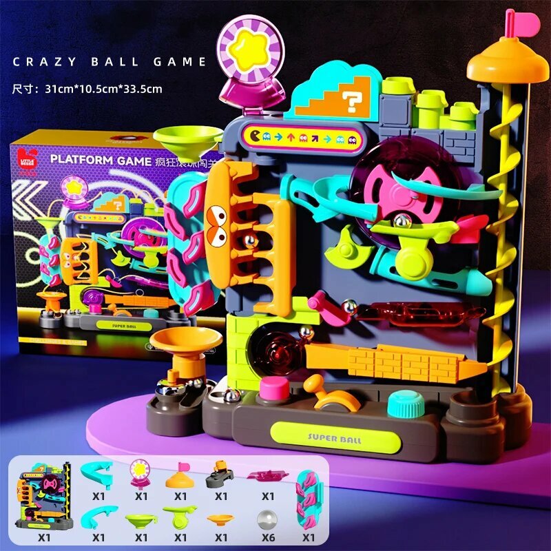 Многоуровневая игра Crazy Ball Game, фиолетовый, 216-1Y-Purple