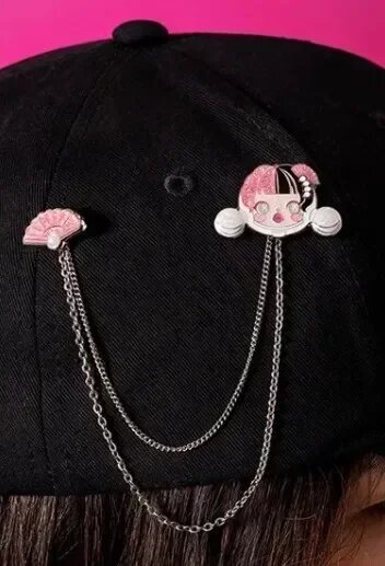 POP MART SKULLPANDA Night City Серия металлический значок