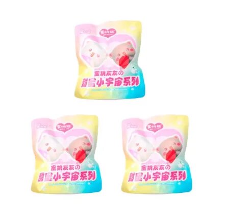 Фигурки-сюрприз Goma's Sweet Mini Universe, 3шт, цвет: random