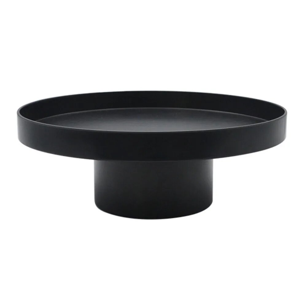 Лоток для фруктов ABS пластик белый/черный Black L