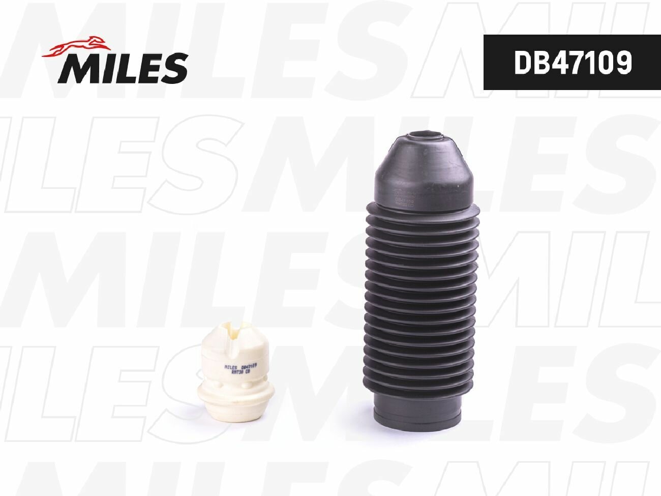 Пыльник+отбойник AUDI/SEAT/SKODA/VW пер. (на 1 аморт.), MILES DB47109
