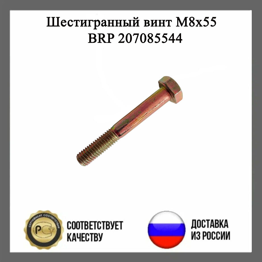 Шестигранный винт M8x55 BRP 207085544