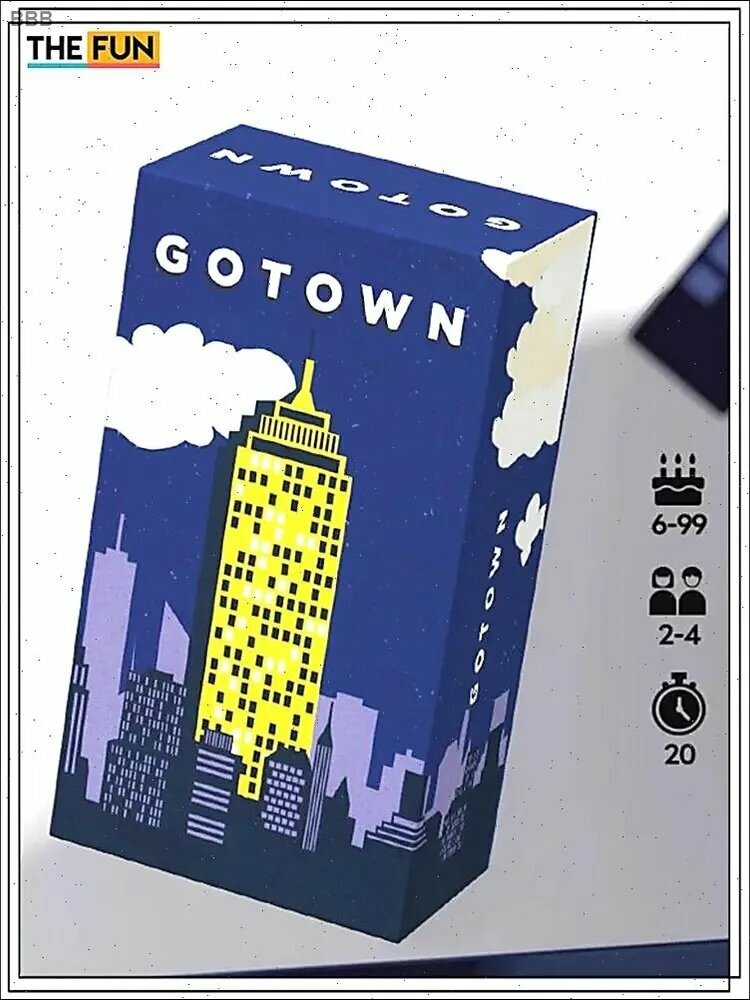Настольная Карточная Игра Настольная Gotown Игра (Карточная) Новая Версия Игры