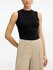 Топ Armani Exchange AX logo-embroidered ribbed top, размер 42