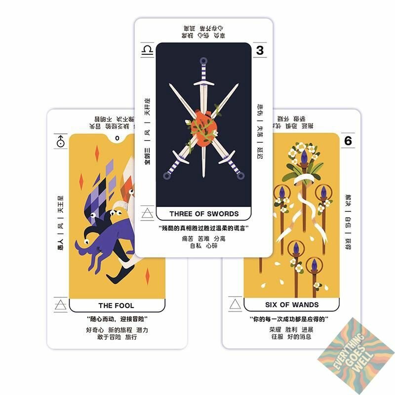 Карты таро"Matinal"tarot,12X7CM — фото 1