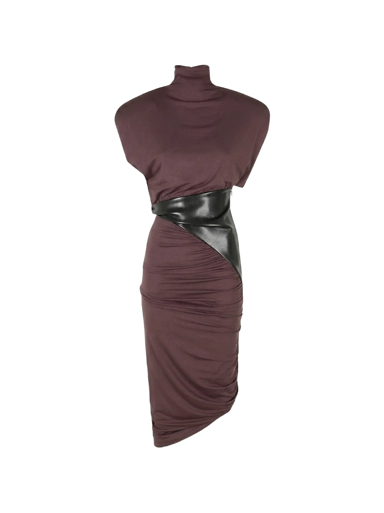 Платье THE ANDAMANE Ursula draped midi dress