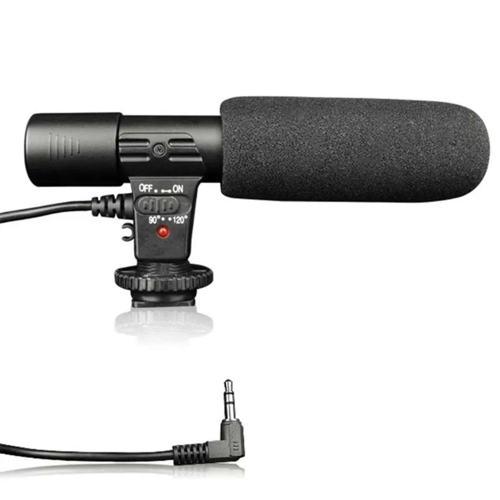Внешний стереомикрофон 3.5mm MIC-01 для камер