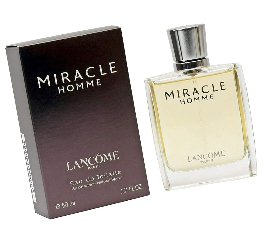 Lancome Miracle Homme 50 мл мужская туалетная вода / Ланком Миракл мужской аромат