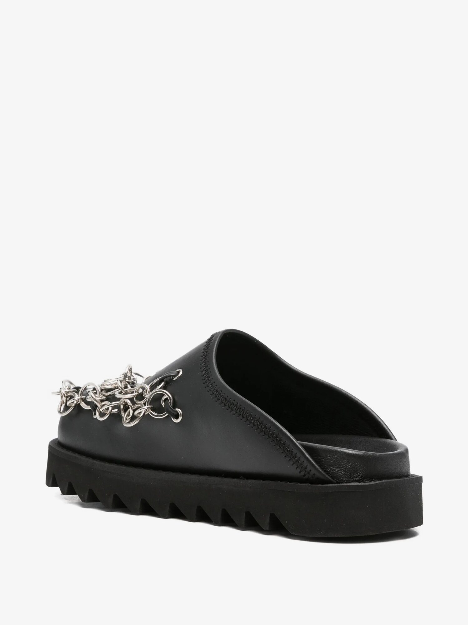 Мюли Toga Pulla Chain-embellished leather mules, размер 38 — фото 1