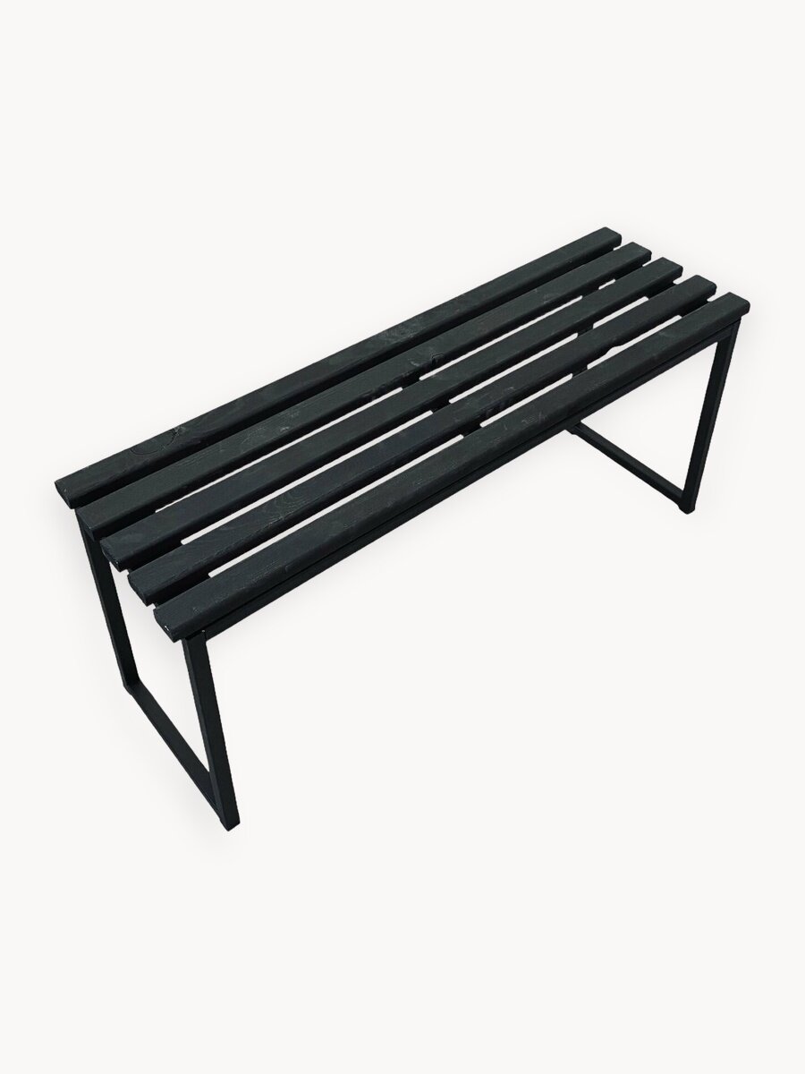 Скамья для сада в стиле Лофт, Лавочка садовая, для дачи 89x41x28/Svet. Loft/