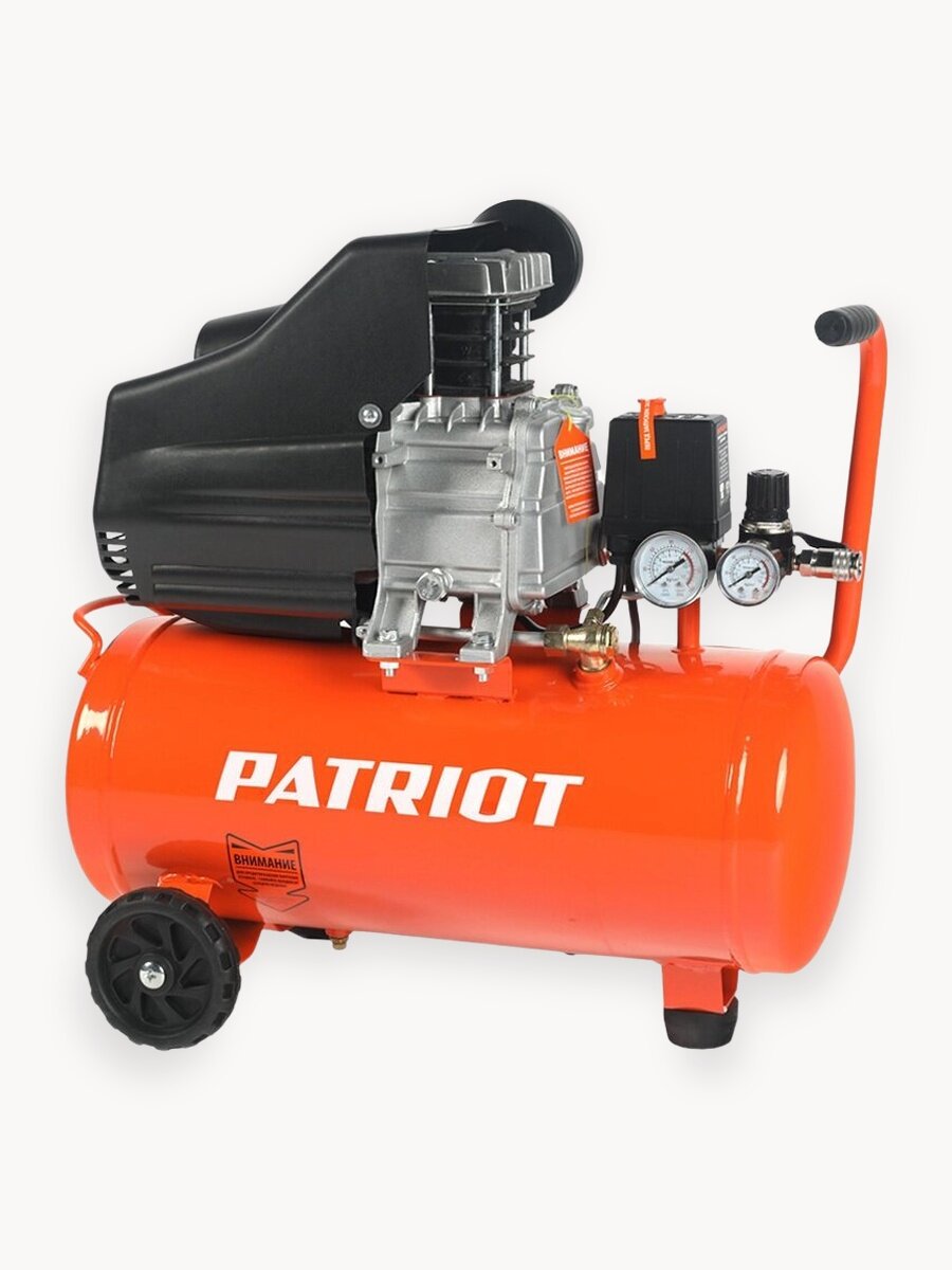 Компрессор PATRIOT поршневой масляный EURO 24-240, 240 л/мин, 8 бар, 1500 Вт