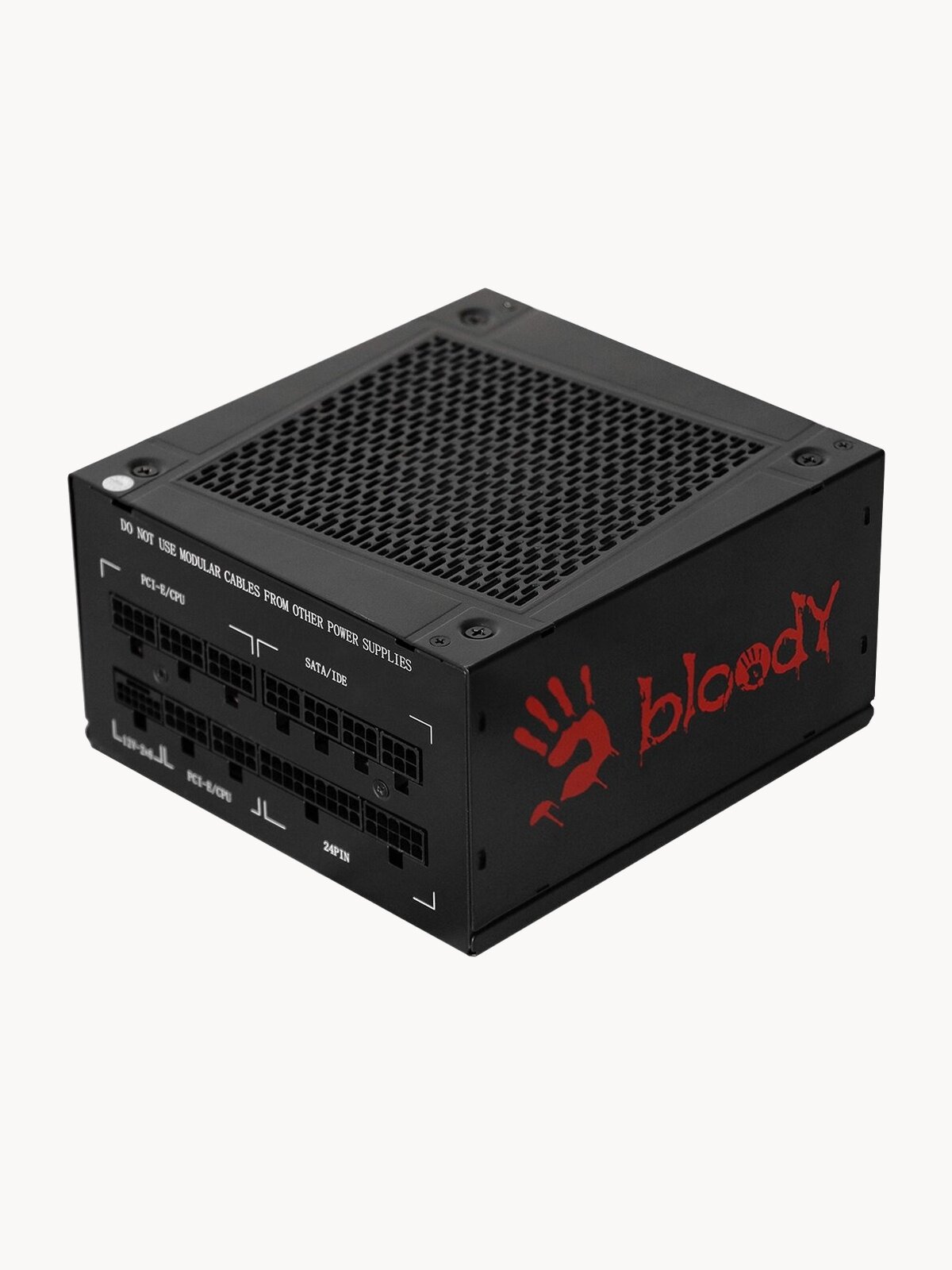 Блок питания Bloody ATX 1000W BD-PS1000G 80+ gold (20+4pin) APFC 140mm fan 12xSATA Cab Manag RTL