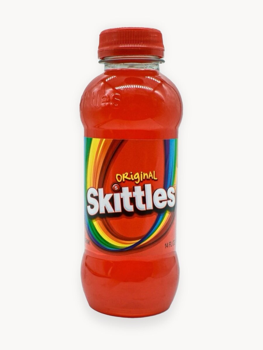 Напиток газированный Skittles Classic, оригинальный вкус, 414мл (США)