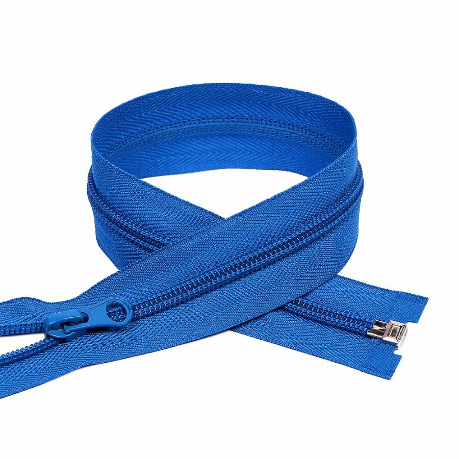 Молния MaxZipper пласт. спираль N5-N 80см цв. F213 васильковый 10 шт