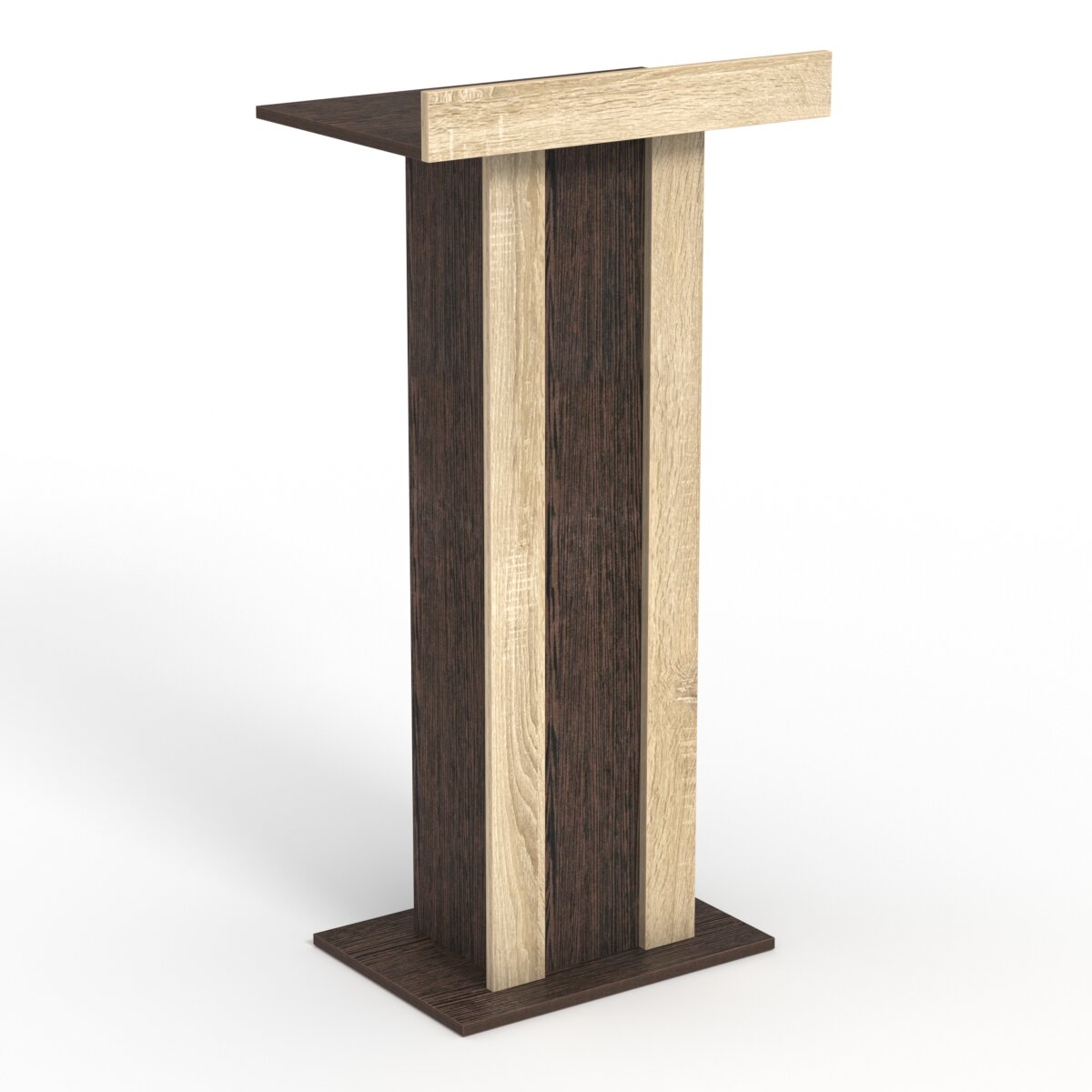 Трибуна "диктор" №105, Дуб Венге и Дуб Сонома. Производитель товара - компания Westcom.