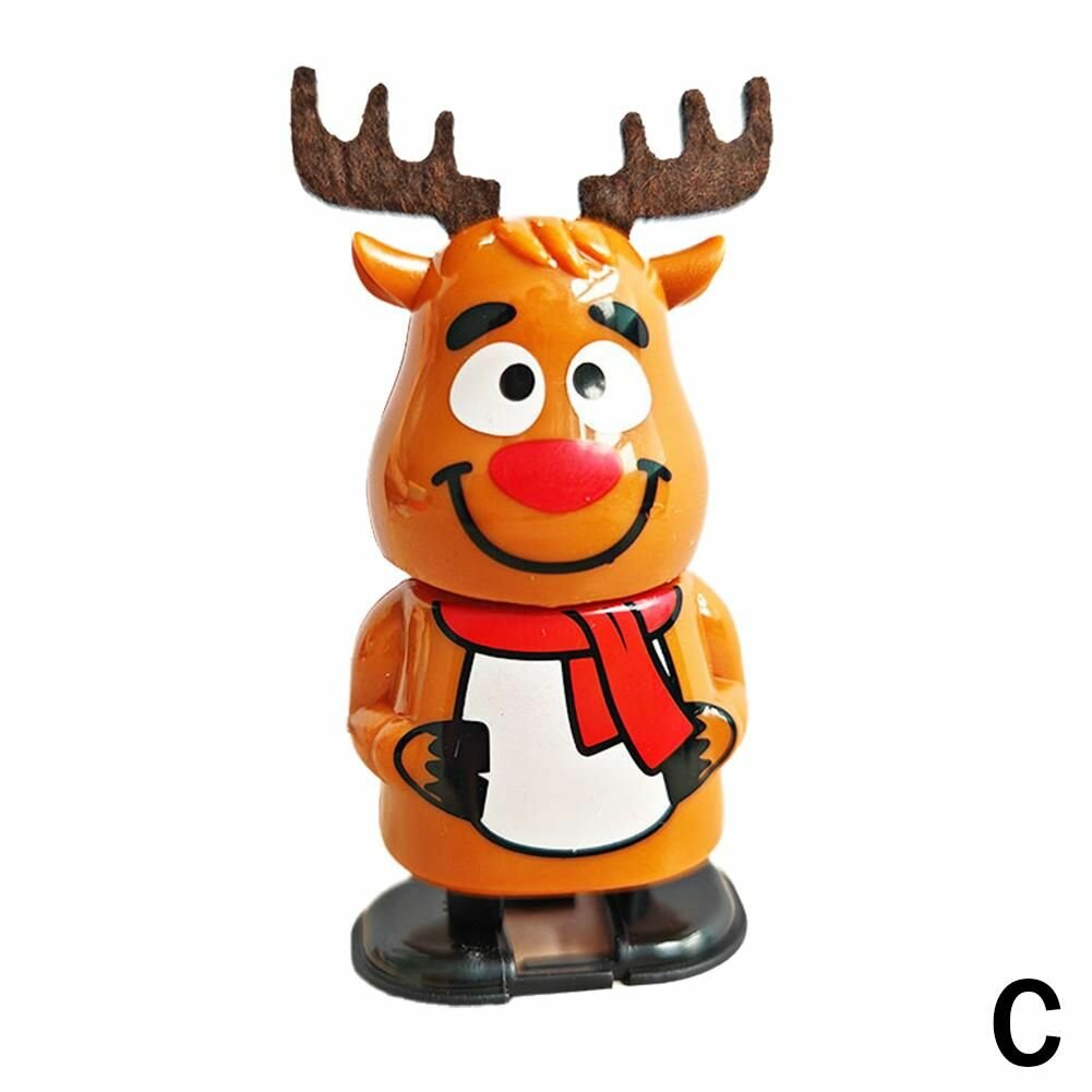 Сборные ветрозащитные игрушки с механическим движением: Санта Клаус, снеговик, северный олень - идеальный подарок к Новому году