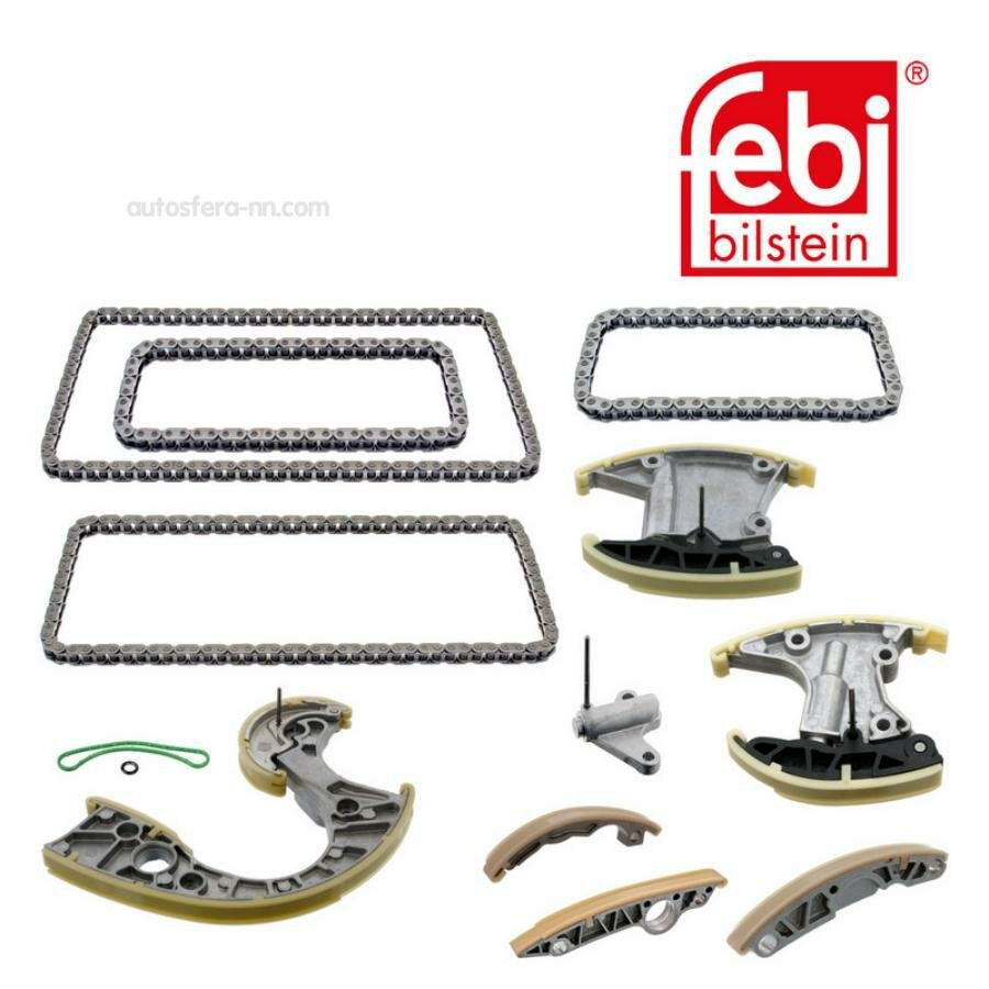 FEBI 100486 Комплект цепи ГРМ Audi A4, A6, A8, Q7 2.7TDI-3.0TDI 04-
