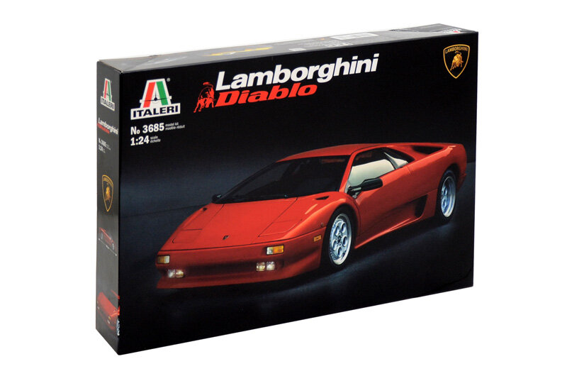 Сборная модель "LAMBORGHINI DIABLO" (1:24), артикул 3685