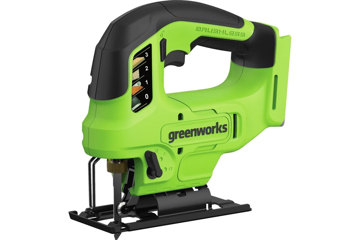 GREENWORKS_3601707 / Лобзик GREENWORKS GD24JS90, без АКБ, без ЗУ (3601707)