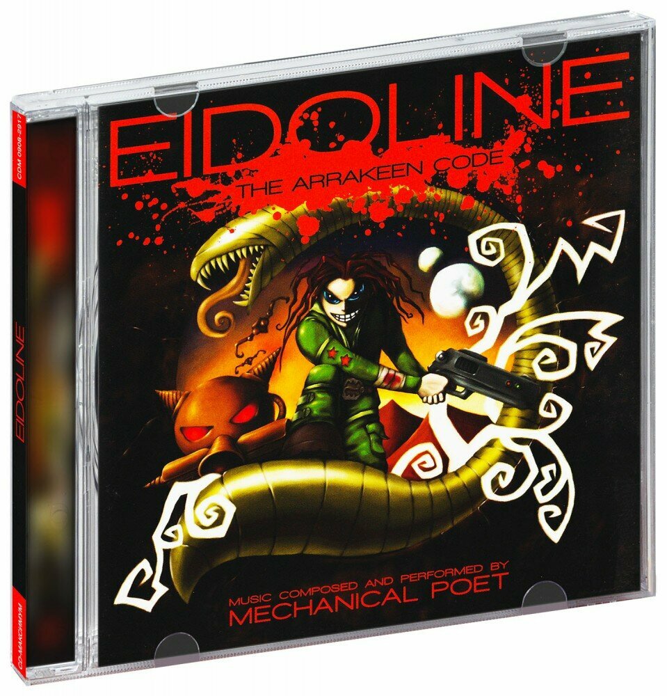 Mechanical Poet (Черный Обелиск). Eidoline: The Arrakeen Code (CD) (2008 год, СД диск, CD Box)