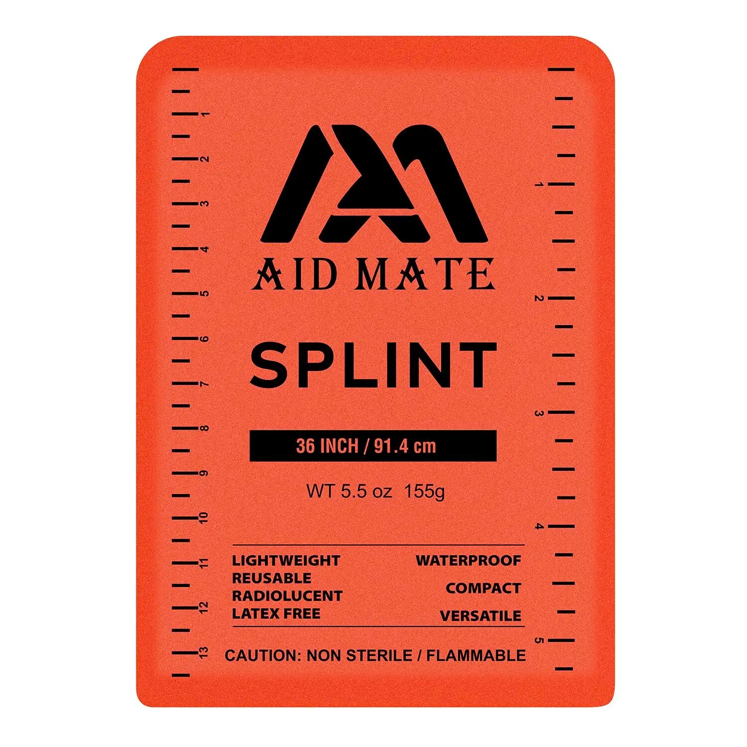 Aid Mate Splint, 36 inch, 1 pc, Lightweight, Waterproof