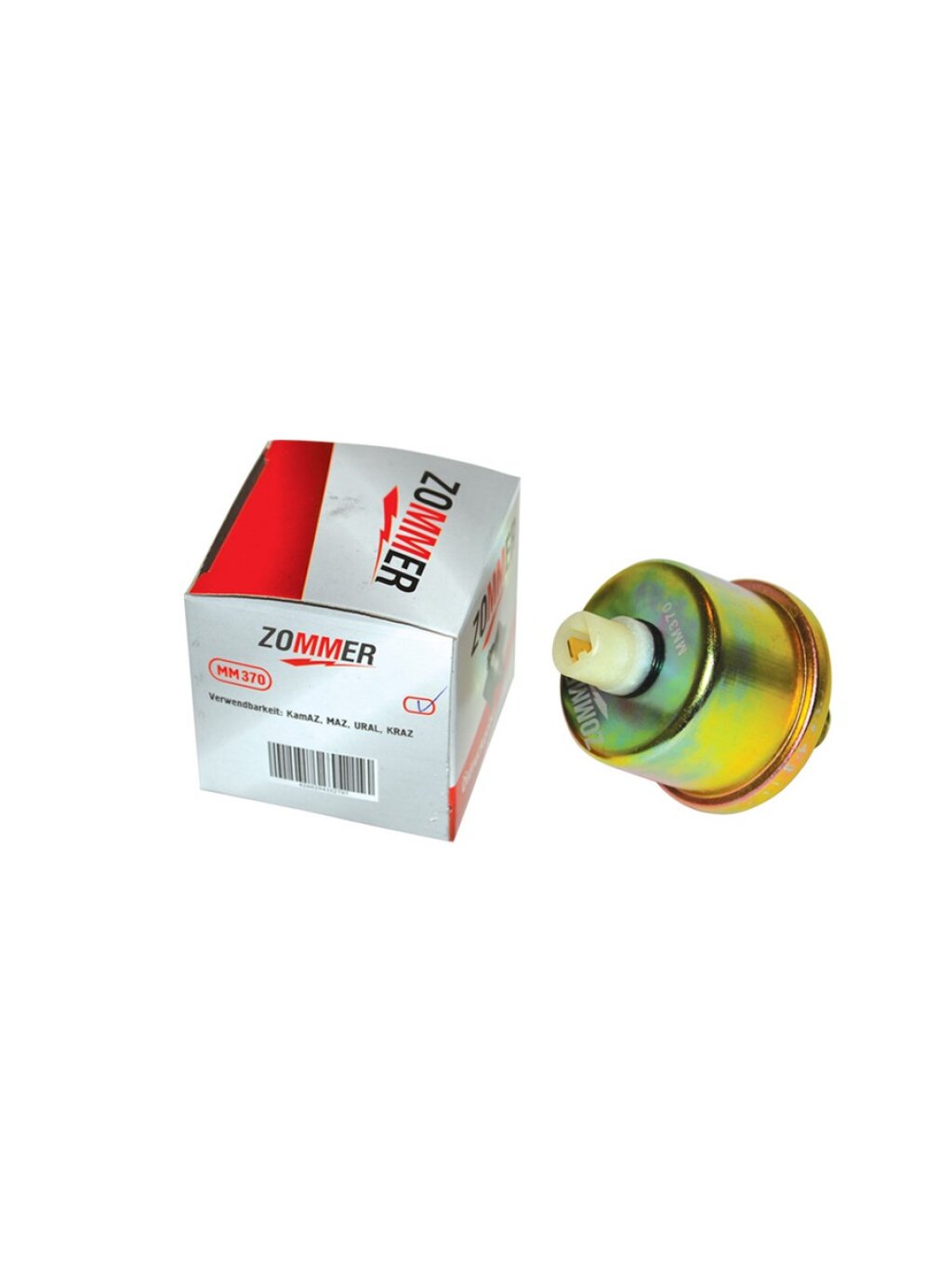 Датчик давления масла ММ-370 Москвич-2141 и воздуха КАМАЗ, МАЗ, урал, КрАЗ "ZOMMER"