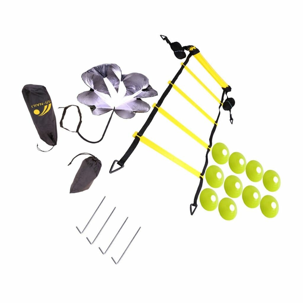 Футбольный мяч для развития гибкости и сумка для скоростной лестницы