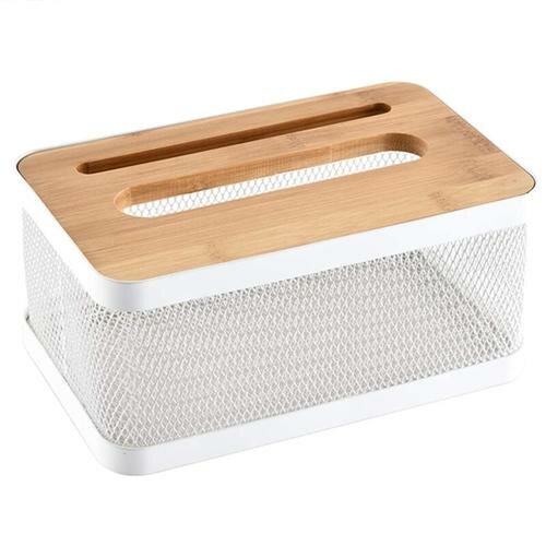 Современная длинная квадратная металлическая бумага держатель крышки коробки ткани лица для столовой плотности ванной комнаты, гардеробы спальни портативные держатели туалетной бумаги