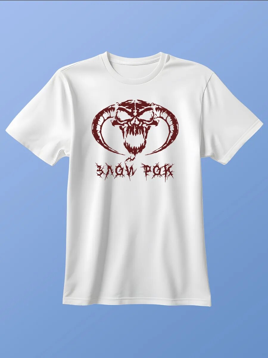 Футболка злой рок