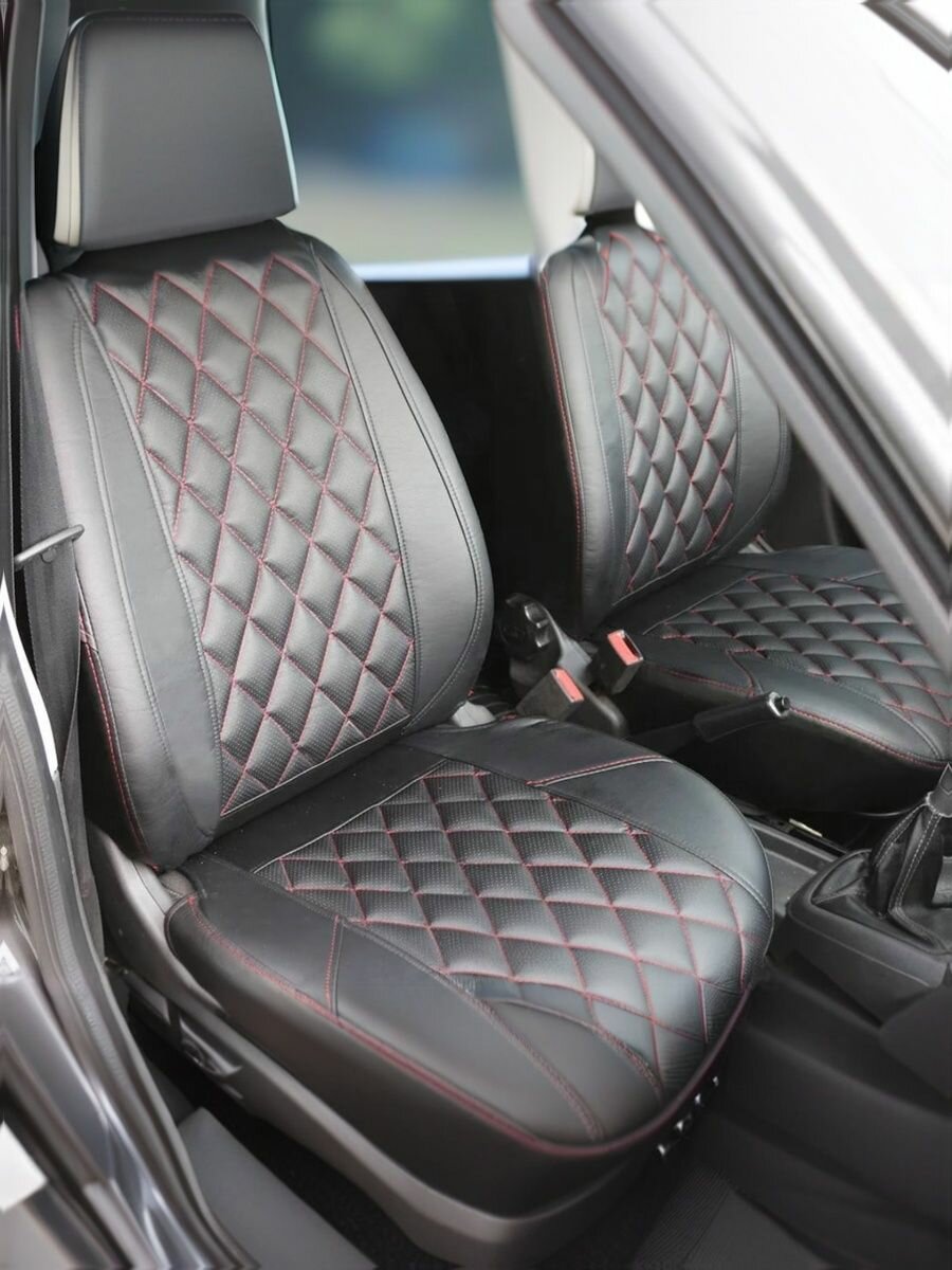 Чехлы Динас на Mitsubishi Pajero Sport Митсубиши Паджеро спорт 2015-2025