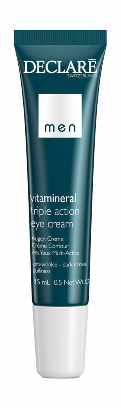 DECLARE Men Vitaminral Triple Action Eye Cream Крем для области вокруг глаз тройного действия муж, 15 мл