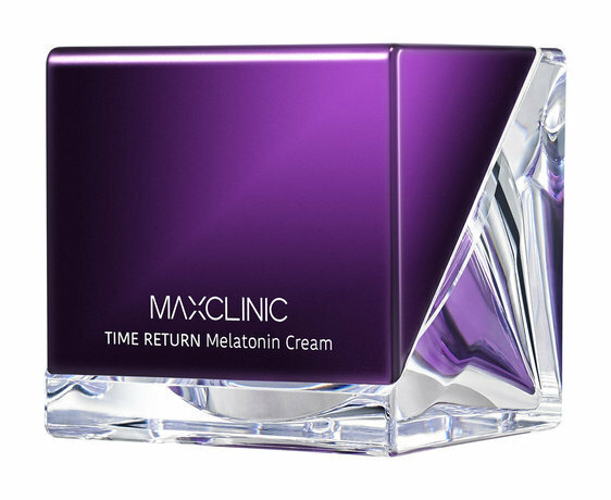 MAXCLINIC Time Return Melatonin Cream Крем для лица с мелатонином восстанавливающий, 55 мл