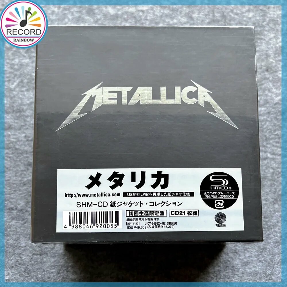 CD Metallica 21-CDs Box Set запечатанный совершенно новый альбом