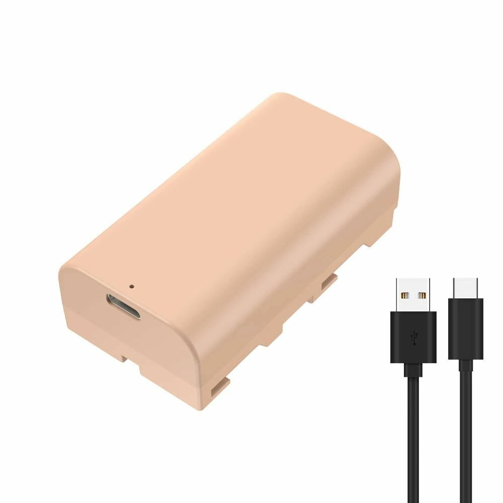 Аккумулятор для камеры Sony NP-F550, USB Type-C, емкость 2600mAh