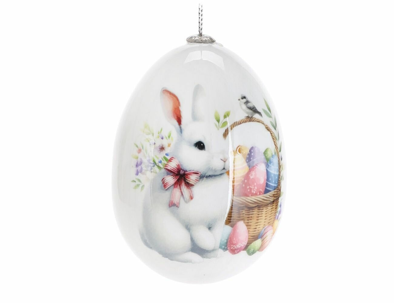 Декоративные пасхальные яйца кролики - ушастая компания, 7 см, 4 шт, Koopman International APF807030-набор