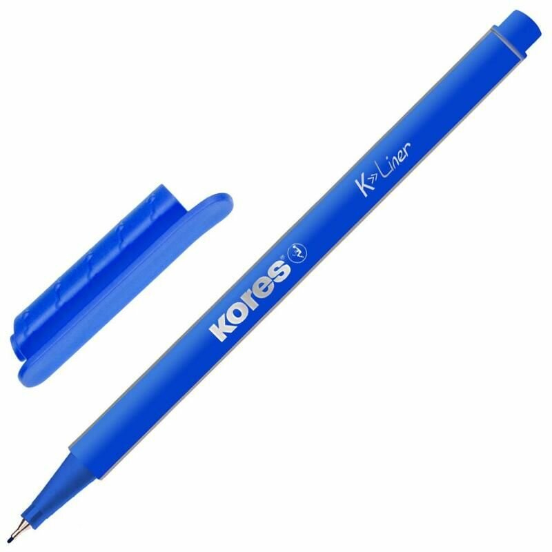 Линер Kores синий (толщина линии 0.4 мм)