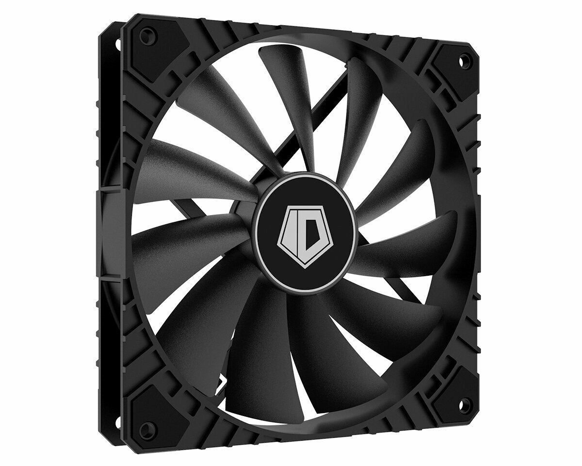 ID-Cooling Вентилятор ID-Cooling WF-14025-XT BLACK d140мм, 800-1600об./мин. (питание от мат. платы) (ret)
