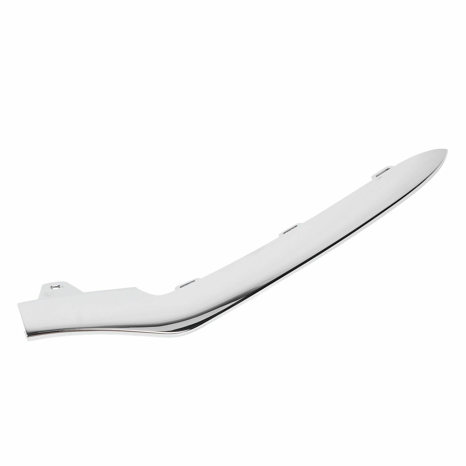 Хромированная накладка на передний бампер для Мерседес-Бенц E-Class W212 AMG Line 2014-2016, левая