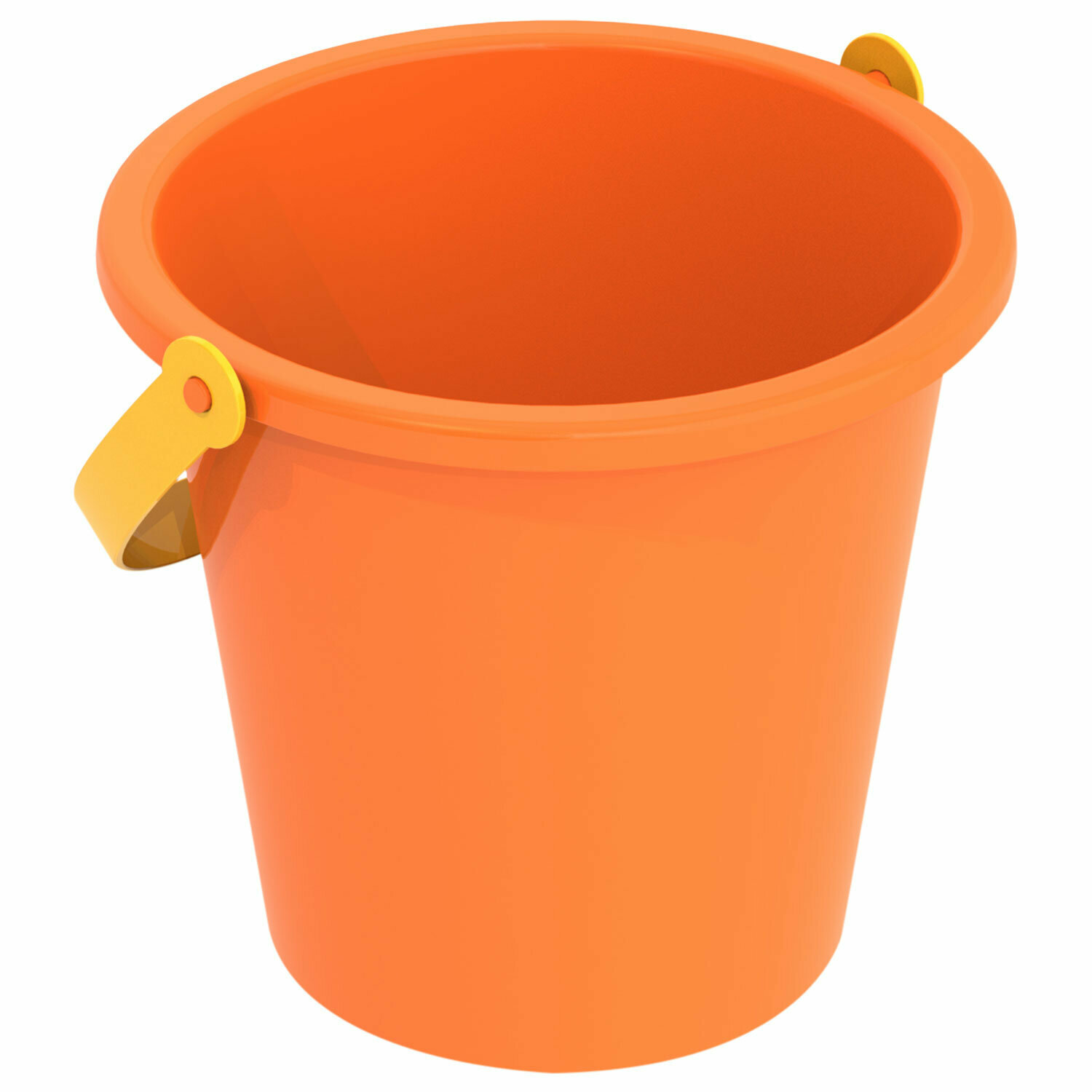 Ведро детское непрозрачное, пластиковое, 16,5x16,5x15 см, нордпласт, 109/1 (цена только за 1 шт.)