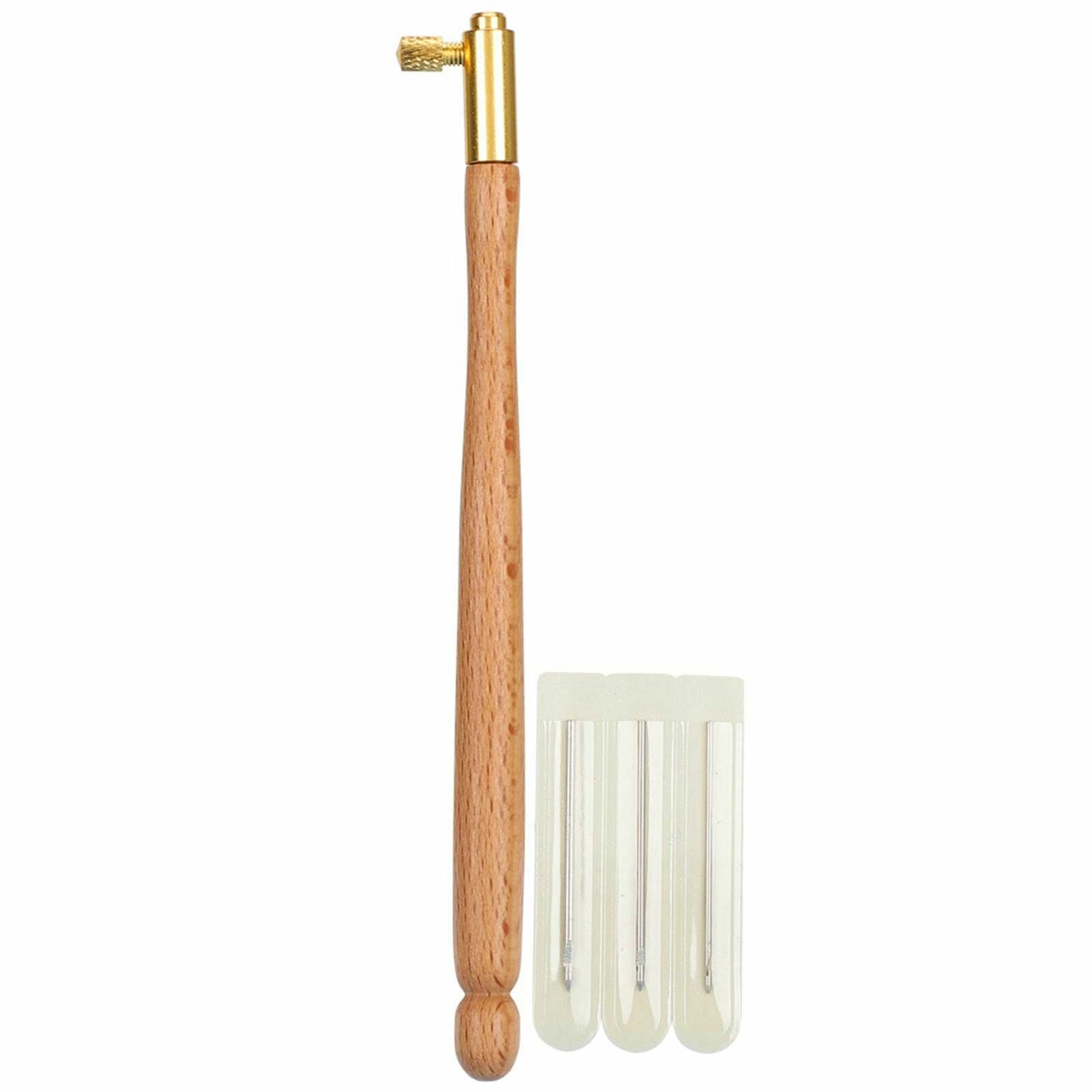 Французский крючок для вышивания (люневильский), деревянный