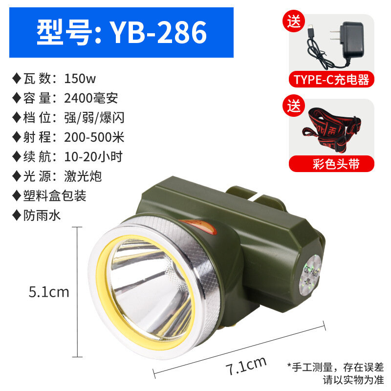 Взрывозащищенные фары Сверхдлинное время автономной работы шлем шахтерский фонарь застежка фары Ночная рыбалка на