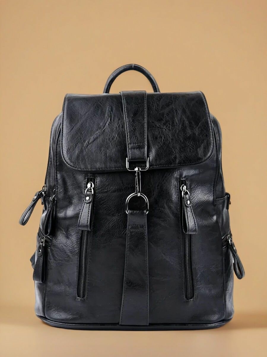 Женский Городской Рюкзак из Высококачественной Экокожи