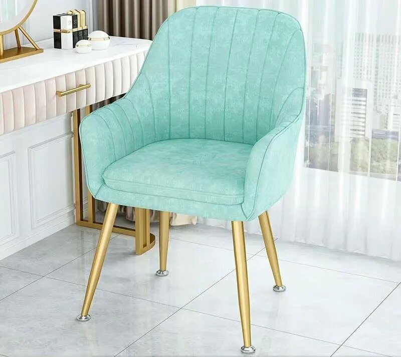 Стулья средней роскоши, простые стулья для макияжа, стулья для маникюра