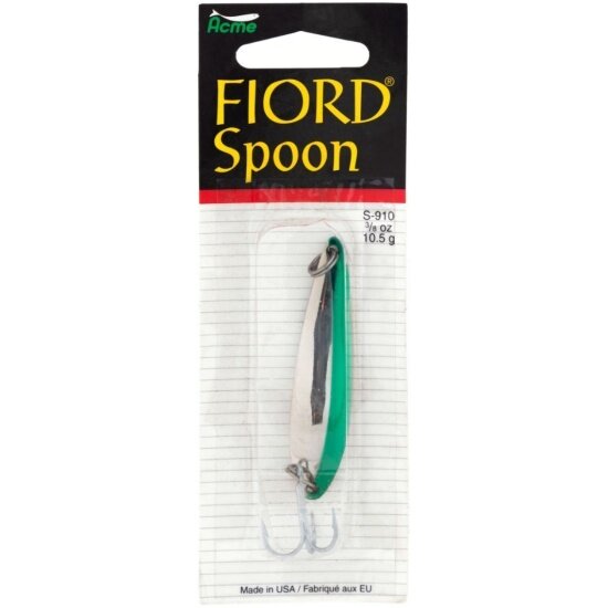 Блесна Acme FIORD SPOON 10.6 г Nkl Neon Grn (3/8 oz.)