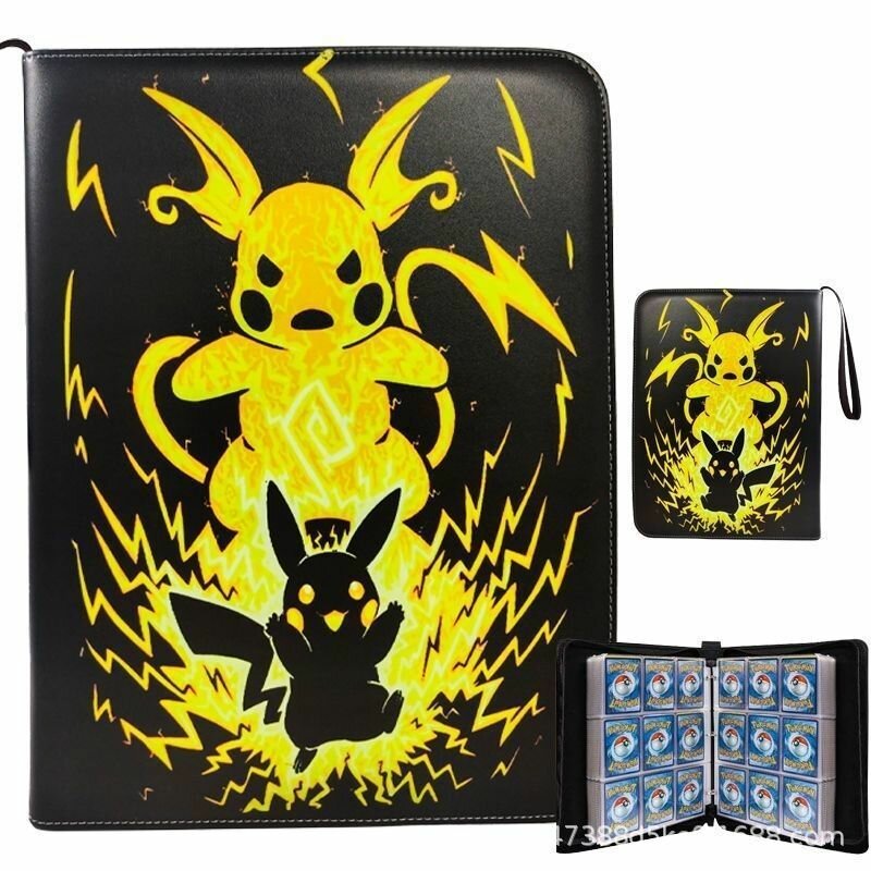 Набор карт Amazon Explosion Pokémon, 4 отделения, 50 страниц