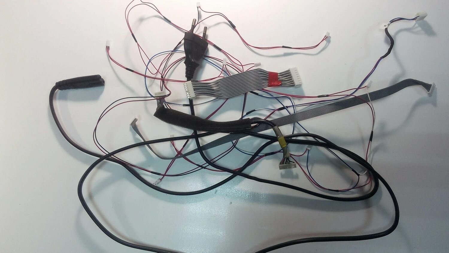 Комплект шлейфов + Кабель питания 2 pin для U65E9000H Lcd Телевизор Dexp Шлейф арт. 9982