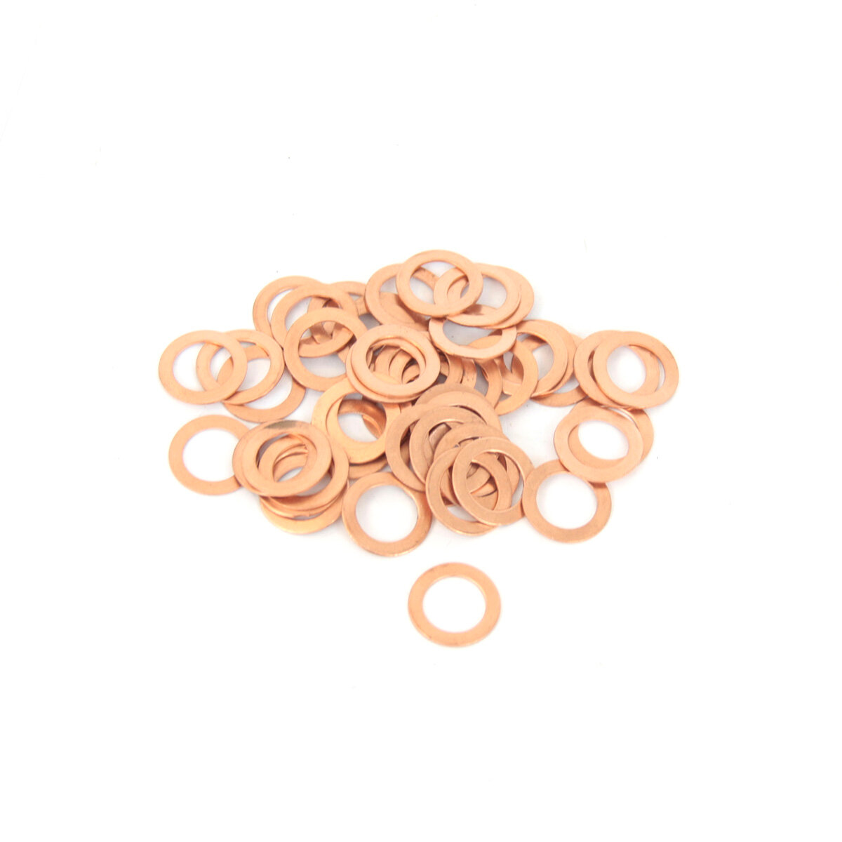 Шайба 12мм, медная - 50 шт.